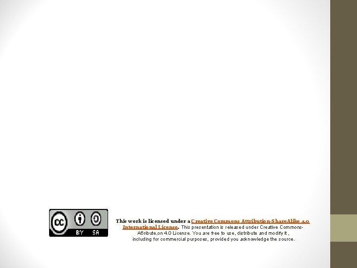 This work is licensed under a Creative Commons