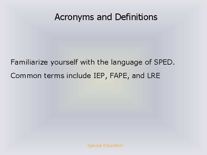 Welcome to Special Education Basics Nancy OHara Director