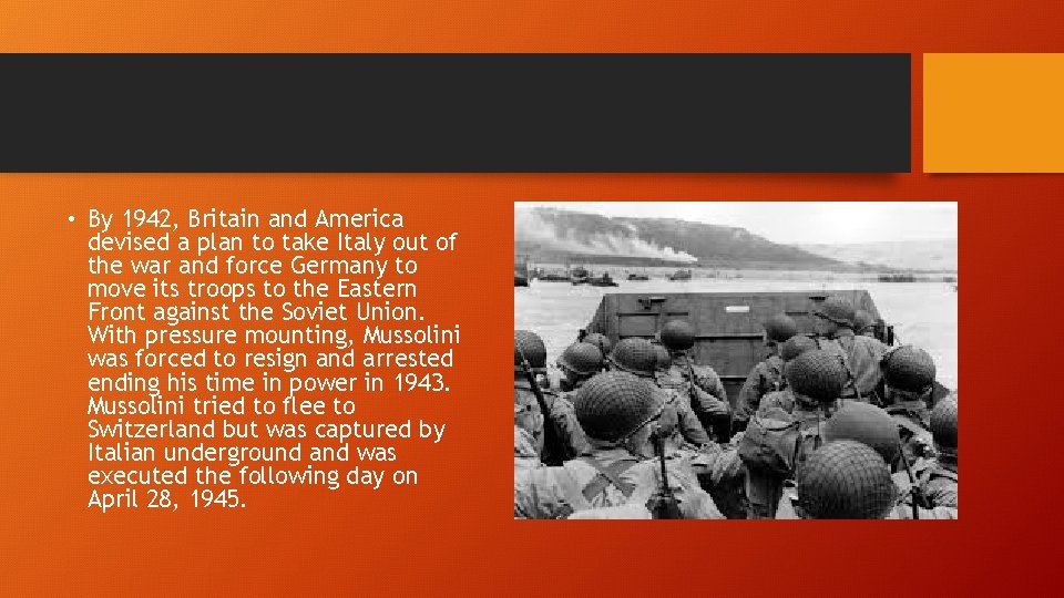 Benito Mussolini Jada Alston Kendrick Green Born on