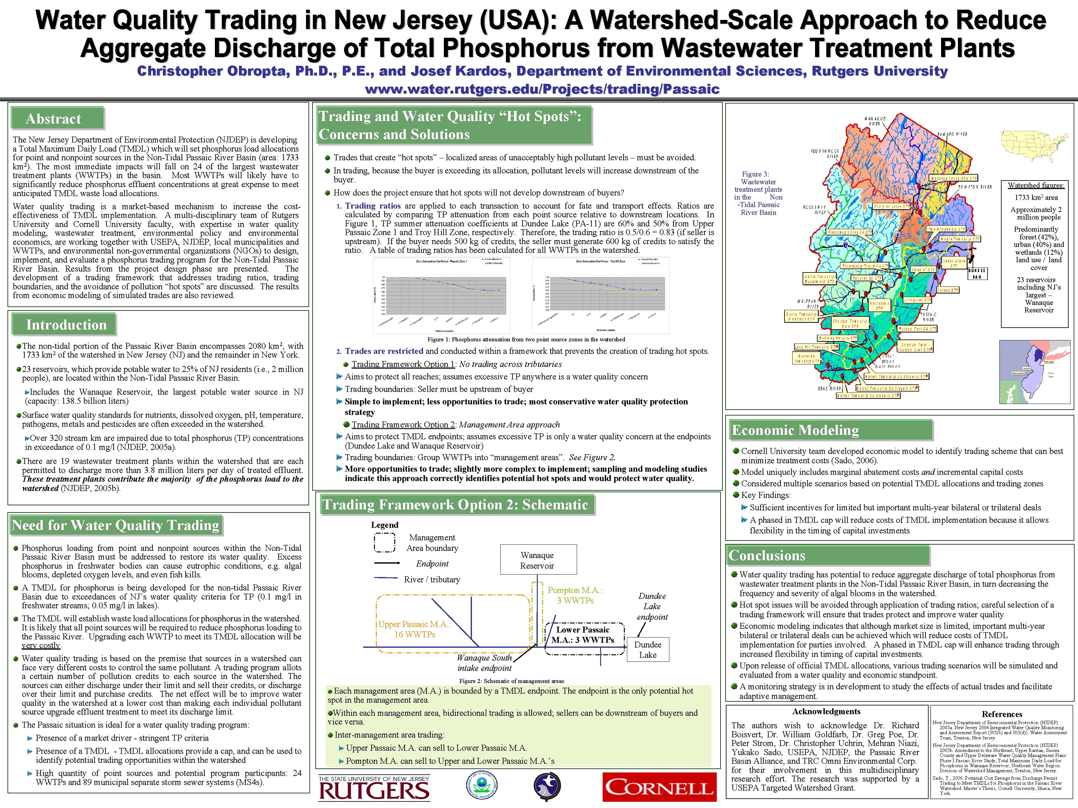 Christopher Obropta Ph D P E and Josef