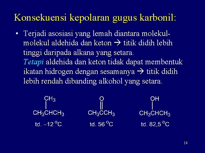 Senyawa Karbonil ALDEHIDA dan KETON 1 Senyawa Karbonil