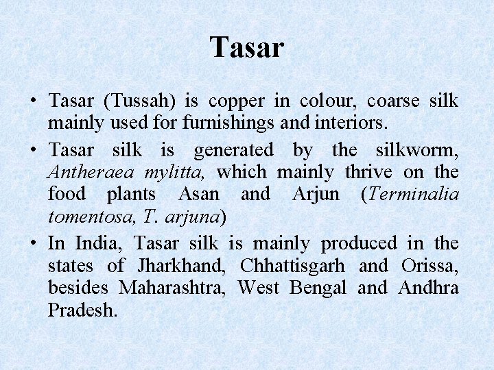 Sericulture a brief Introduction By Dr Tahir Hussain