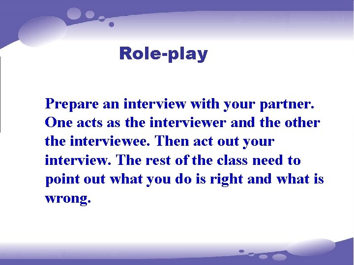 Unit 2 Reading Tips for Job Interview Success