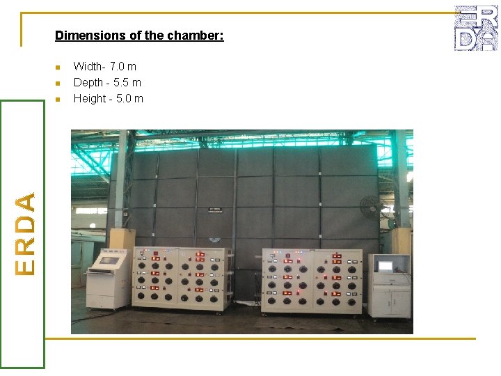 Developing an Isothermal Testing Chamber Facility Electrical Research