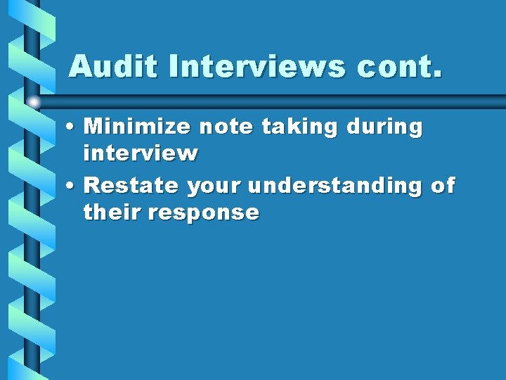 ISO 9000 2000 Internal Audits Rene Jones October