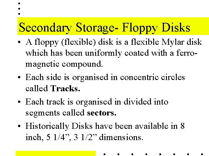 ELE 22 MIC Lecture 19 Microprocessor Storage Hierarchy