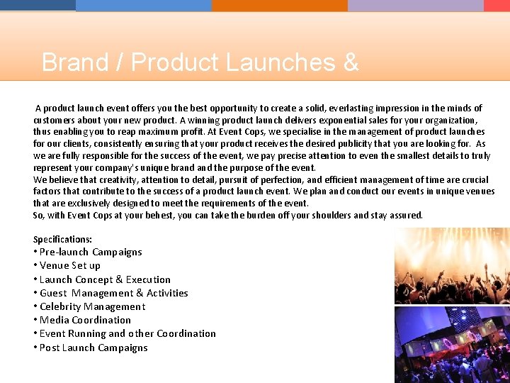 Give your brand a powerful edge Reap maximum