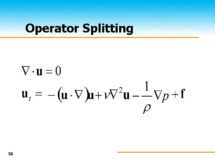 Introduction to Modeling Fluid Dynamics 1 Different Kind