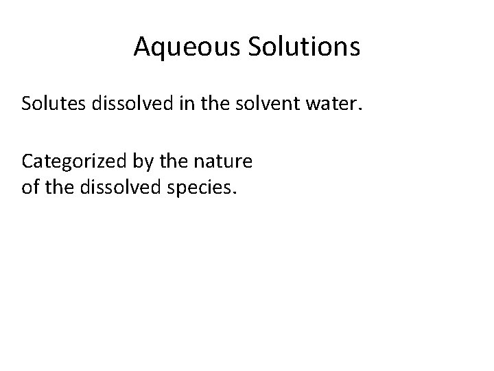 Section 4 1 and 4 2 Types of