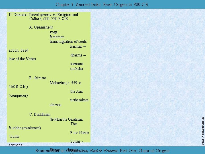 Chapter 3 Two Ancient Chapter Ancient India China