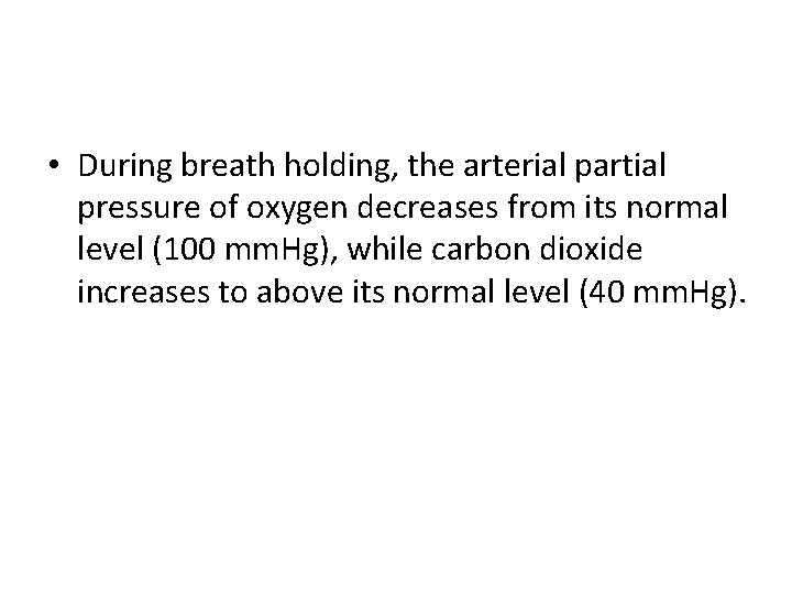 Safety of Breath holding Patrick Mc Keown During