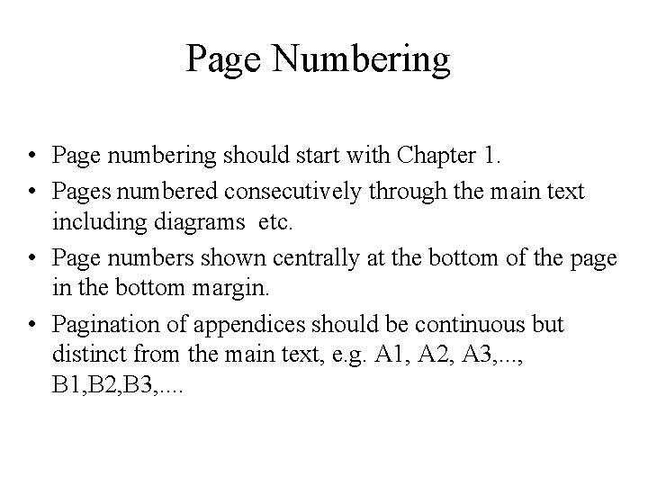Computing Projects Report Writing Being able to communicate