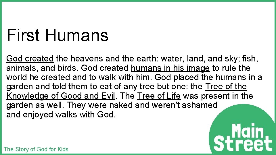 Review Beginnings First Humans Separation Cain and Abel