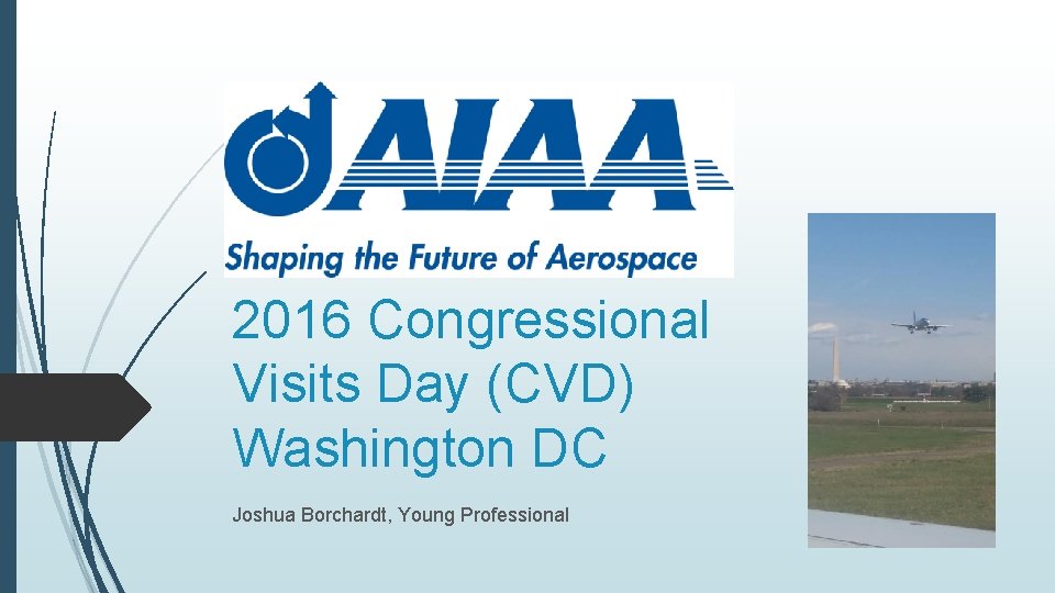 2016 Congressional Visits Day CVD Washington DC Joshua