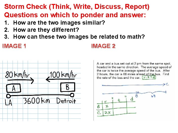 MS Algebra Ch 7 6 Uniform Motion Problems