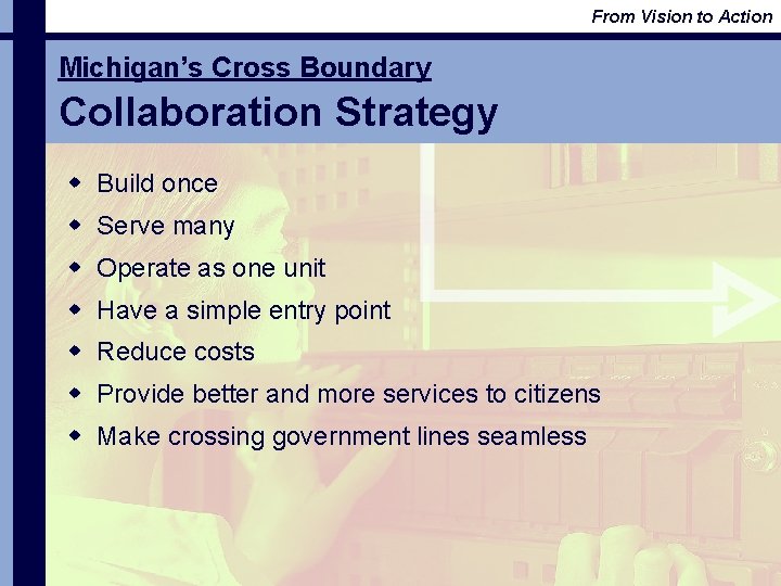 State and Local Collaboration Michigans Cross Boundary Program
