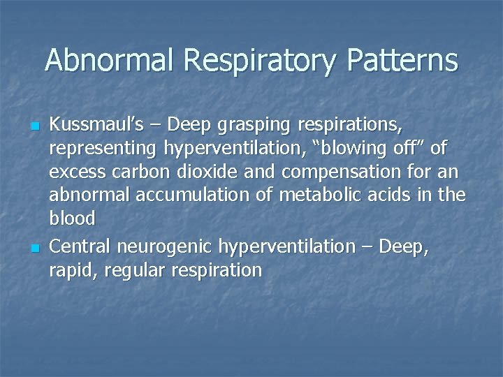 Principles of Patient Assessment in EMS Baseline Vital