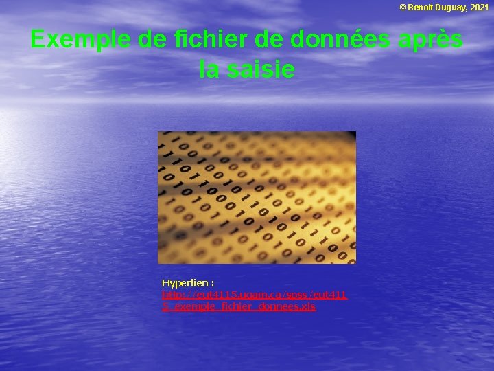 Benoit Duguay 2021 Plan la sance 8 Prparation