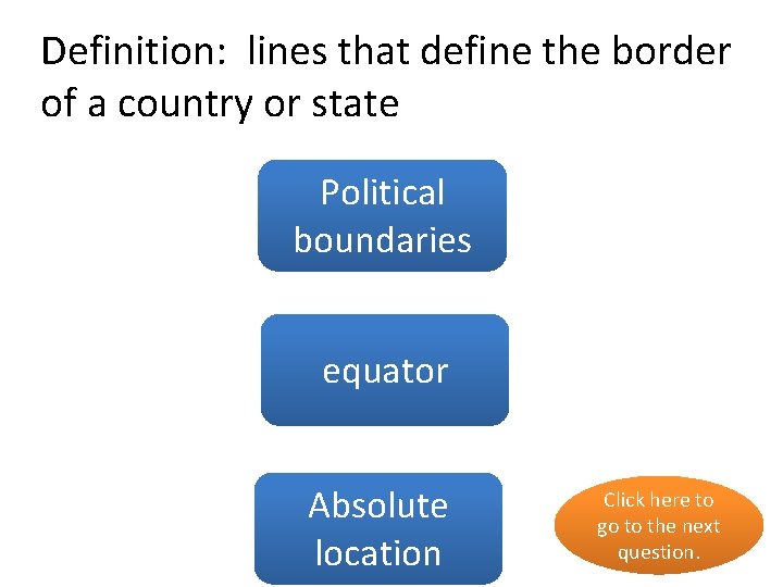 Unit 2 4 th Grade Social Studies Vocabulary
