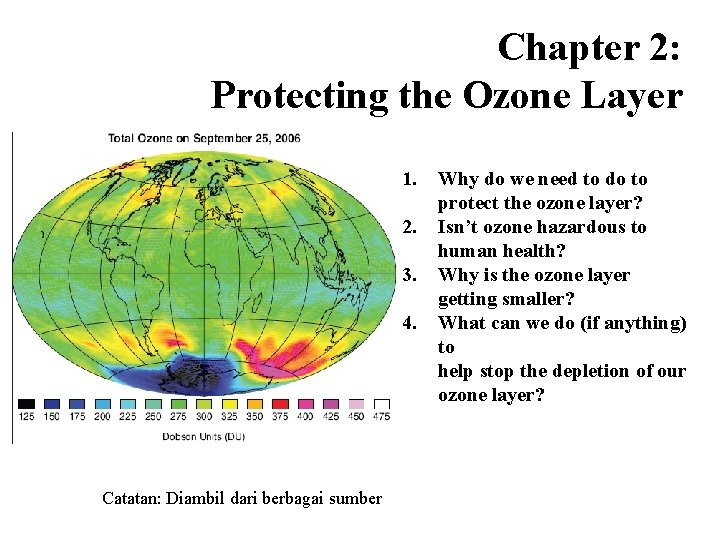 Chapter 2 Protecting The Ozone Layer 1 2