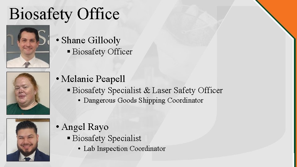 Biosafety Month 2020 Environmental Health Safety Biosafety Office