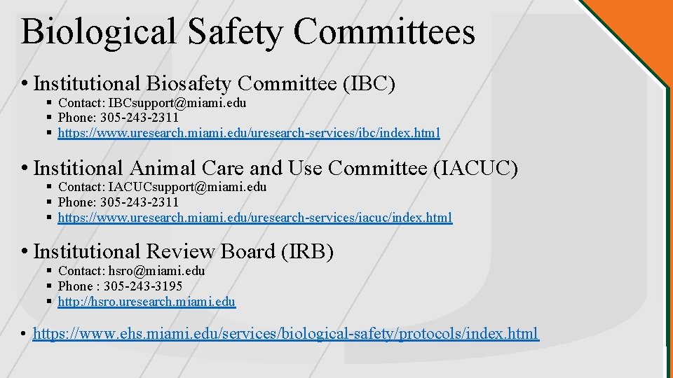 Biosafety Month 2020 Environmental Health Safety Biosafety Office