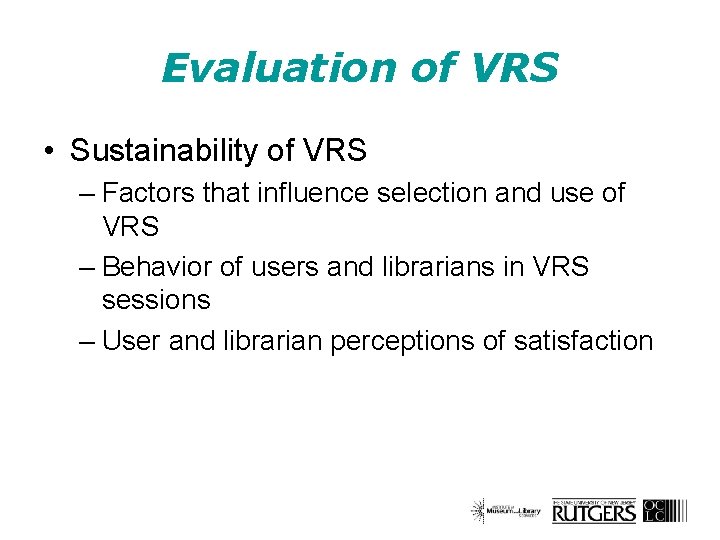 Virtual Windows Observing Chat Reference Encounters through Transcript