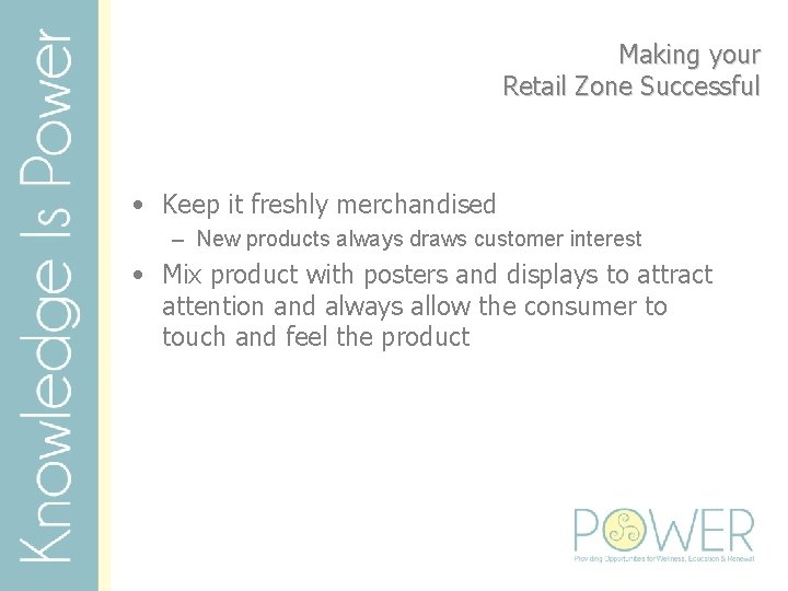 Create Your Own Retail Zone Lynda Collier Create