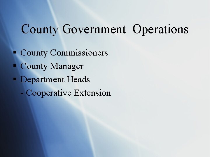 Pasquotank County Travis Burke County Extension Director Extension