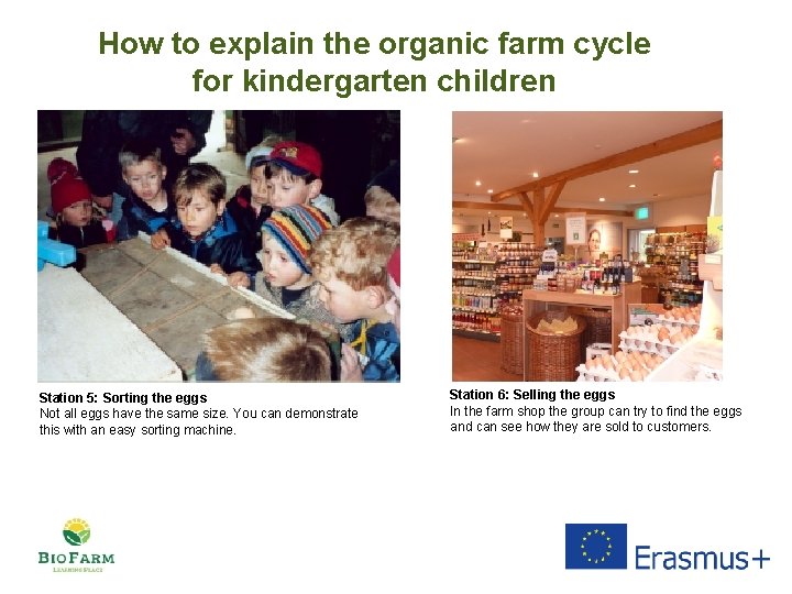 Storyboard How to explain the organic farm cycle