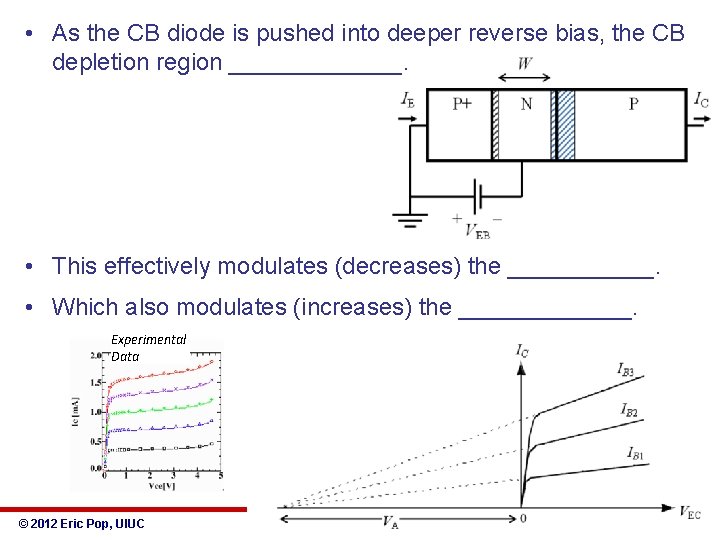 ECE 340 Lecture 41 Other Modes of BJT