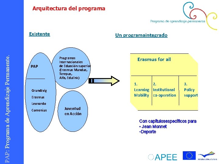 PAP Programa de Aprendizaje Permanente La formacin permanente