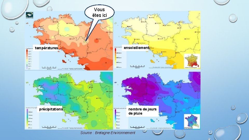 Aperu du climat breton Le climat Rennes et