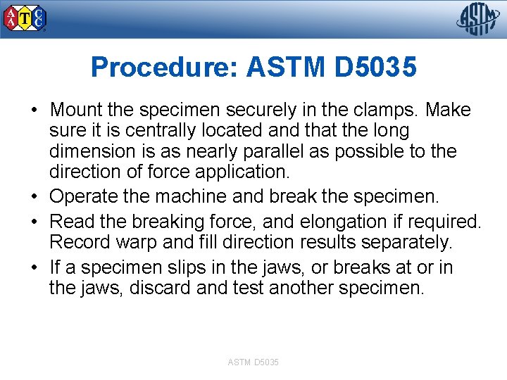ASTM D 5034 09 2017 Standard Test Method