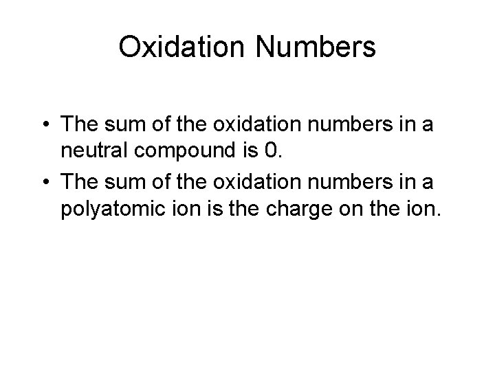 Oxidation and Reduction OxidationReduction Reactions An oxidation occurs