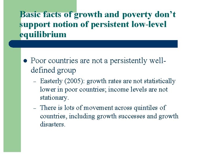 Preliminary and not for citation Is Africa Caught