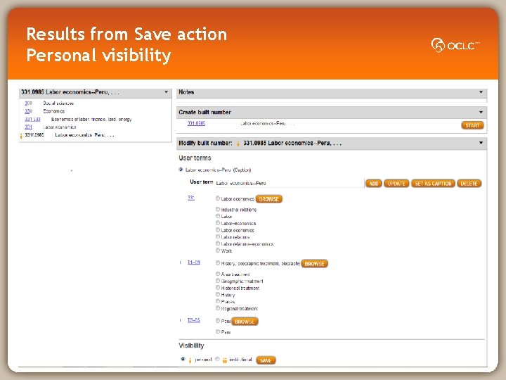 Web Dewey Number Building Basics November 2012 Overall