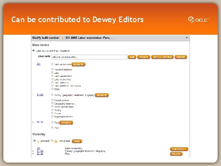 Web Dewey Number Building Basics November 2012 Overall