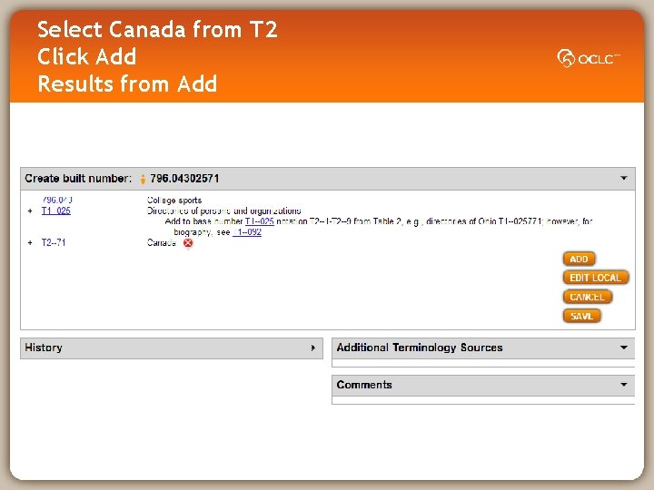 Web Dewey Number Building Basics November 2012 Overall