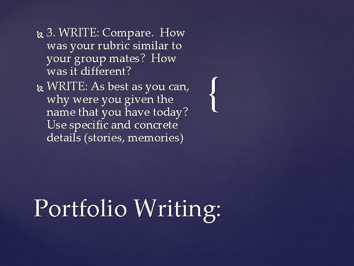 Introduce The Stamps Rubrics Updating Portfolios Review rubric