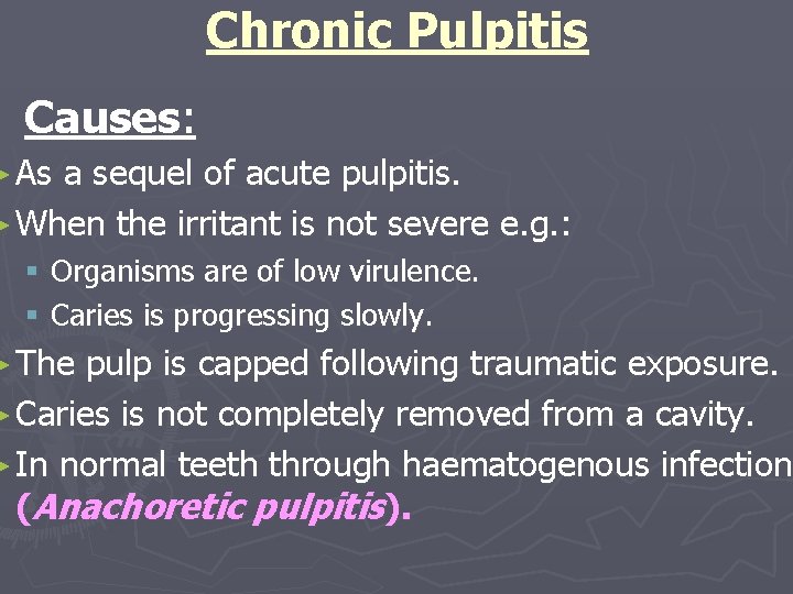 Delicate Normal pulp connective tissue with tiny blood