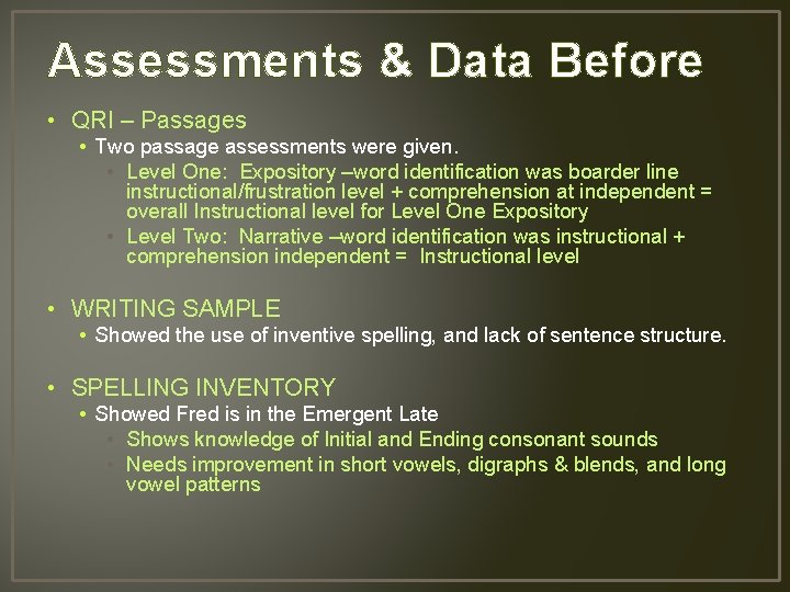 Case Study Presentation By Amanda Carlisle Getting to