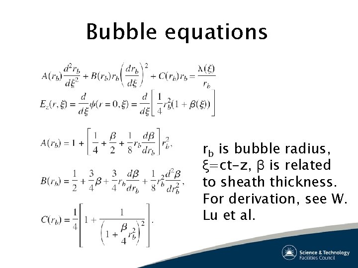 Introduction to Plasma Physics and Plasmabased Acceleration Bubbleshaped