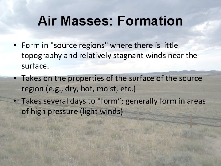 Role of Oceans in Weather Systems 8 th