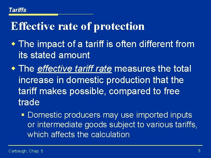 International Economics By Robert J Carbaugh 9 th