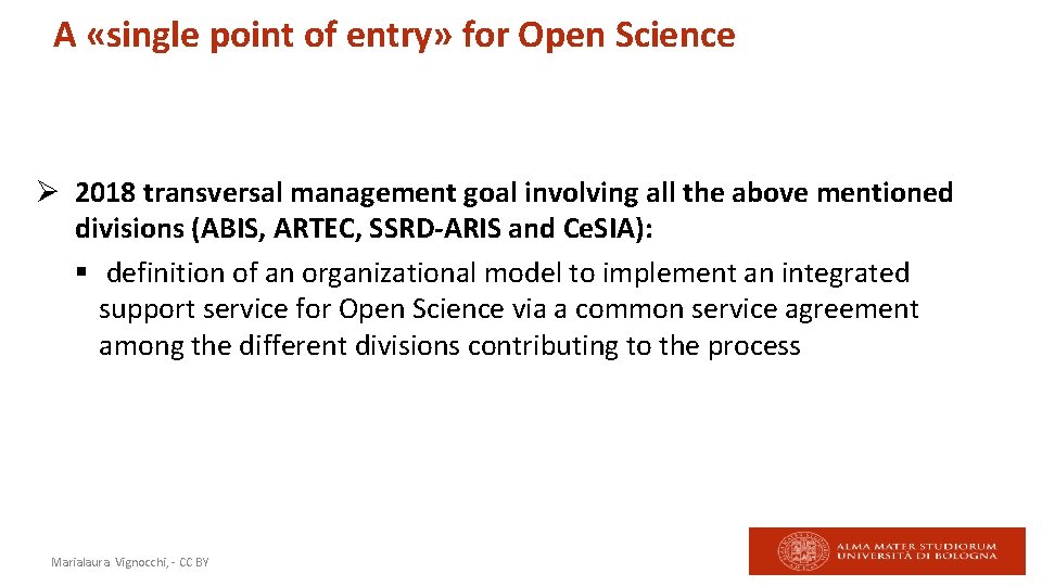 Library system organization for research data management The