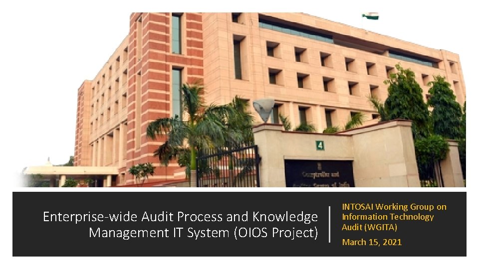 Enterprisewide Audit Process and Knowledge Management IT System