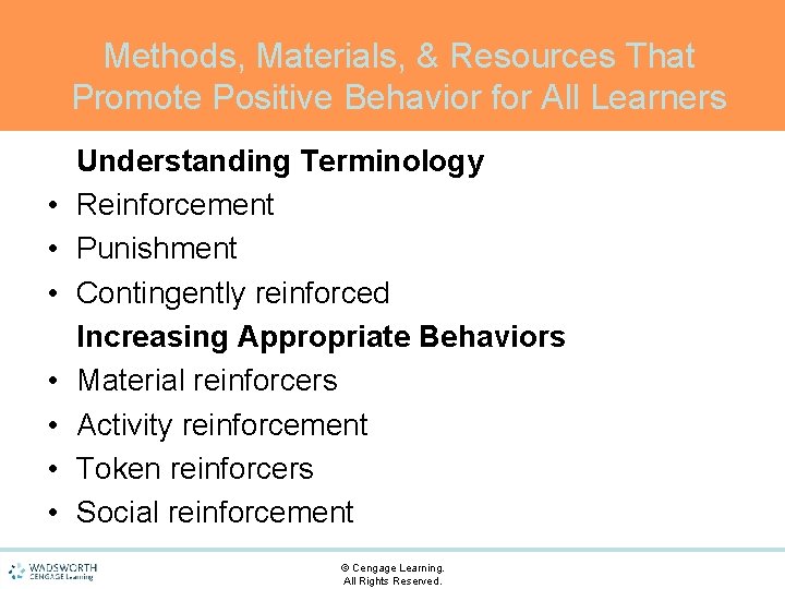 Chapter 11 Selecting Behavioral Supports for All Learners