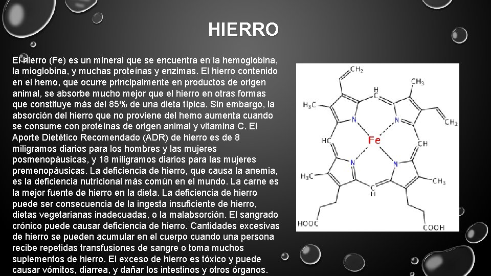 MINERALES EN LOS PROCESOS METABLICOS BIOQUMICA GRADO ONCE
