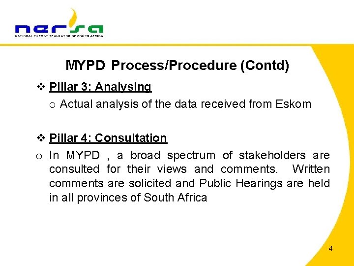 OVERVIEW ON THE MYPD 3 PUBLIC CONSULTATION PROCESS